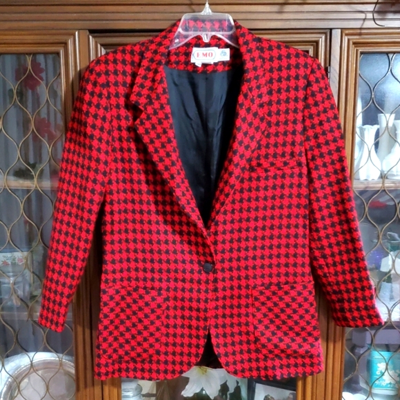 EMO | Jackets & Coats | 8s Vintage Emo Wool Blazer | Poshmark